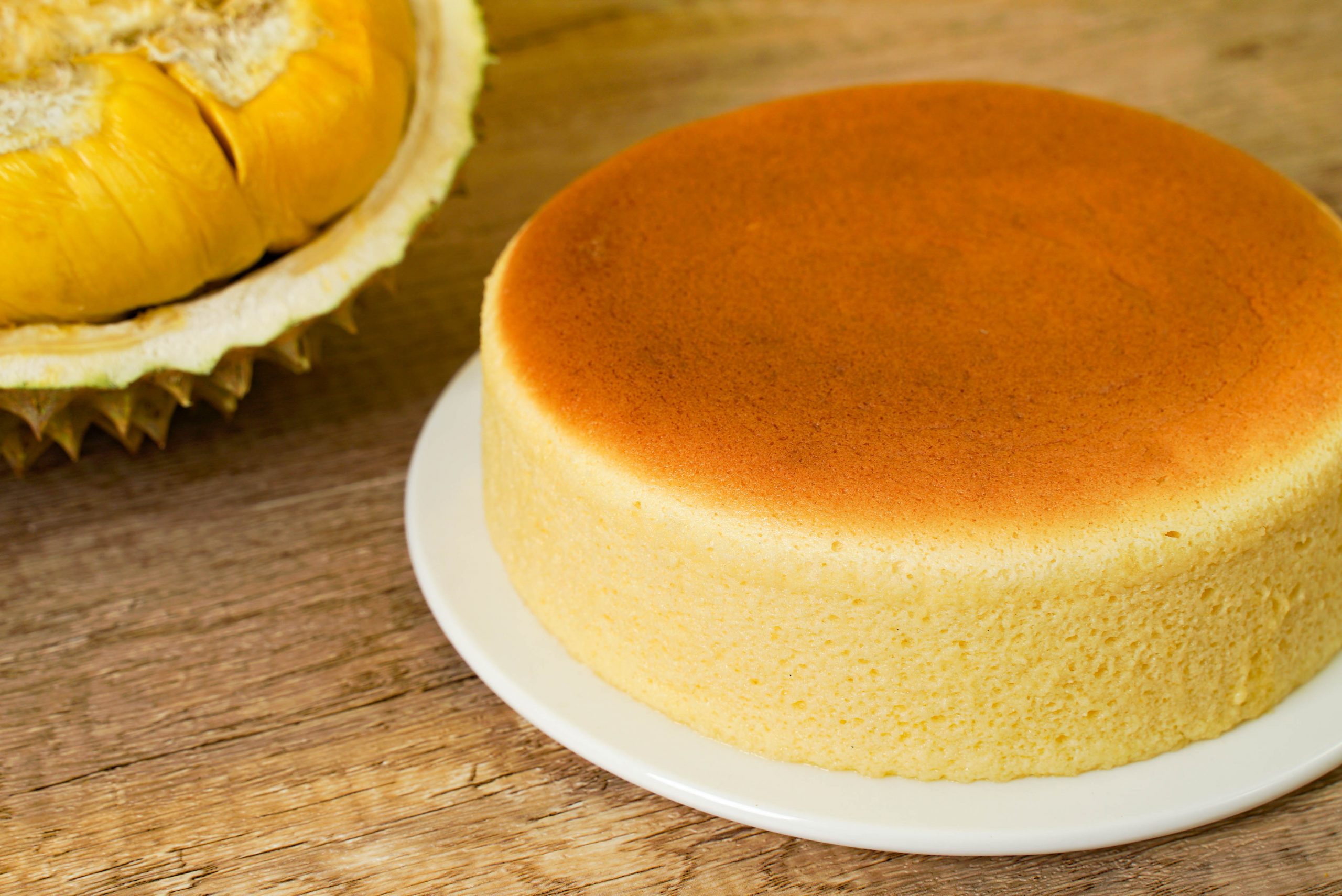 Durian soufflé cheesecake Japanese Durian cheesecake Newleaf Malaysia