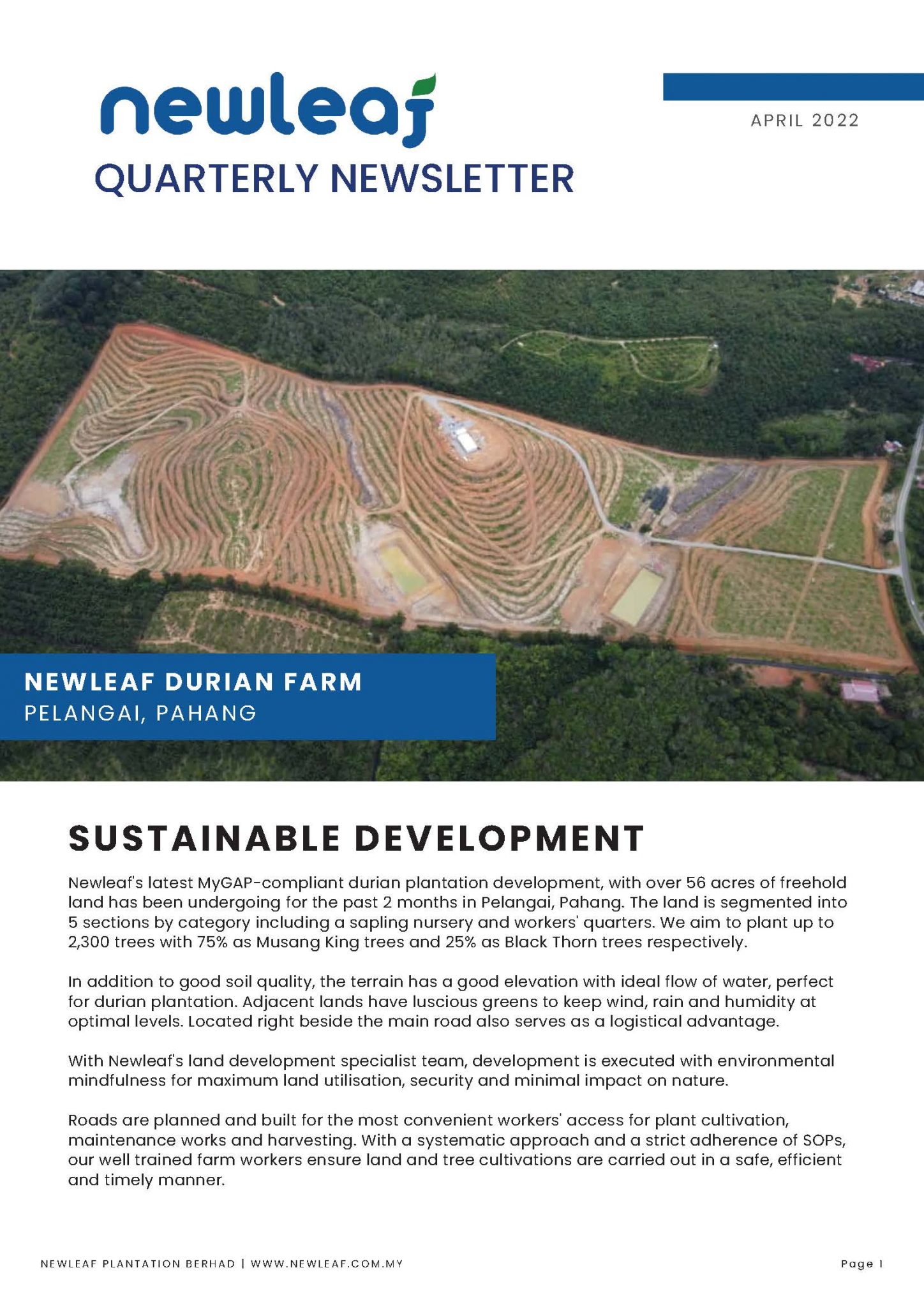 Newsletter - Newleaf Malaysia